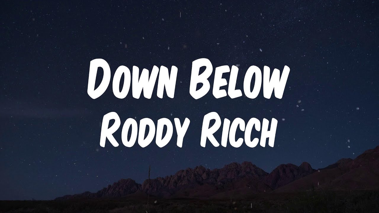 Roddy Ricch - Down Below (Lyric Video) - YouTube