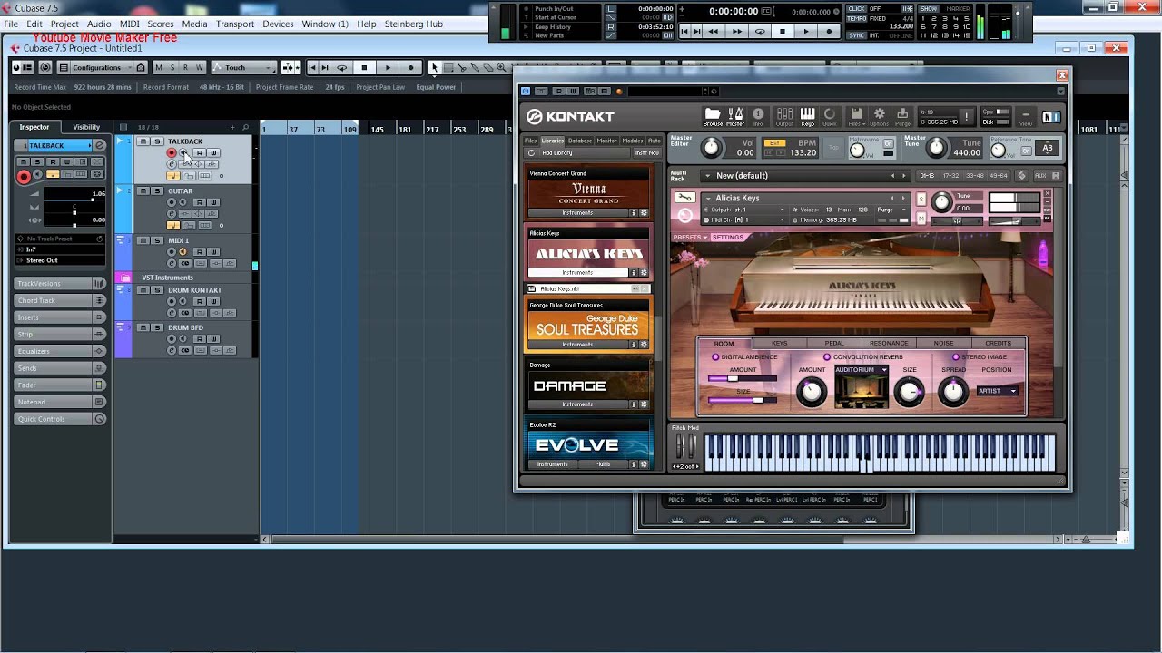 Native Instruments Komplete Ultimate : Alicia's Keys + Fishman Triple ...