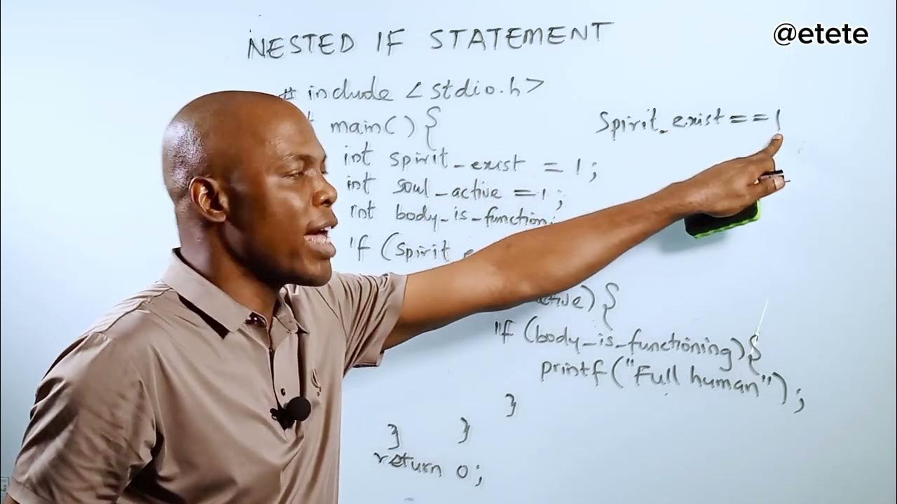 Nested If in C: Unlocking Realms Within Realms #C031 #education #everyone - YouTube