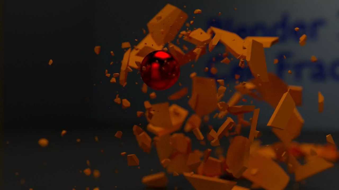 Blender 2.64 NEW Feature - Cell Fracture - Test - YouTube