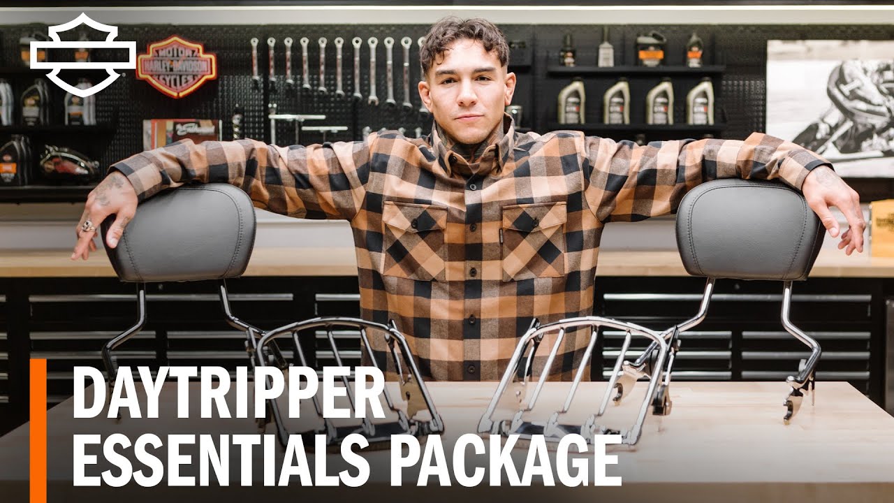 Harley-Davidson Day Tripper Essentials Package - YouTube