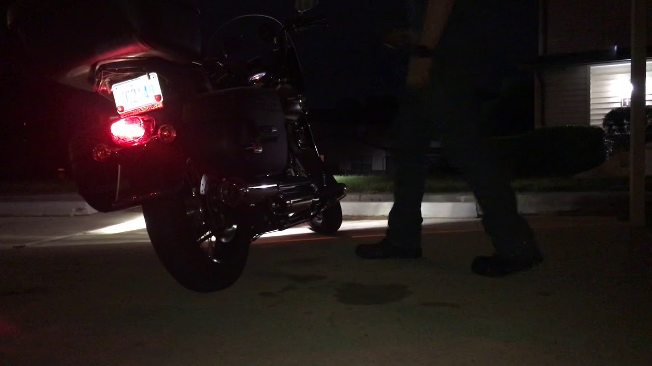 2018 Heritage Softail Classic w/ Tab Performance Zombie Baffles - YouTube