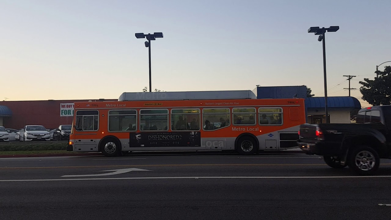 LACMTA 2003 NABI 40C-LFW CNG #7994 - YouTube