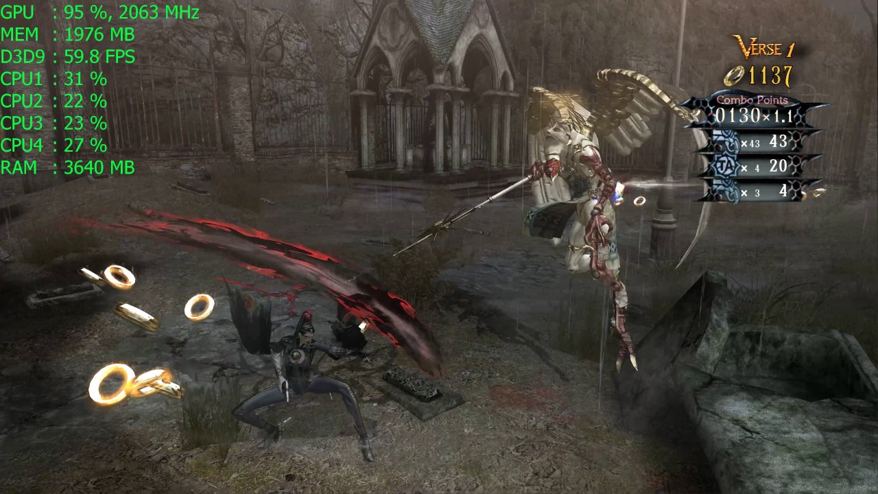 Bayonetta on GeForce GTX 1060 6Gb - 4K 60 FPS Ultra Settings - YouTube