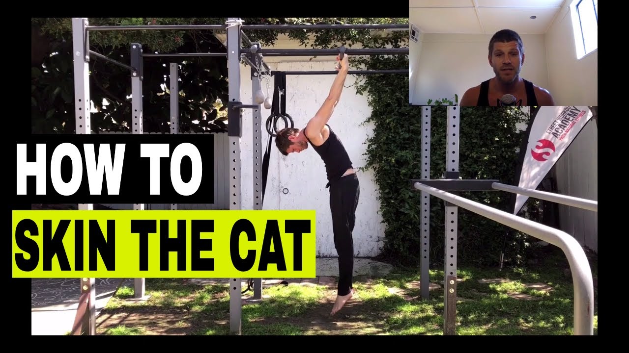 How To Skin The Cat.Shoulder Workout.Skin The Cat.Calisthenics Shoulder ...