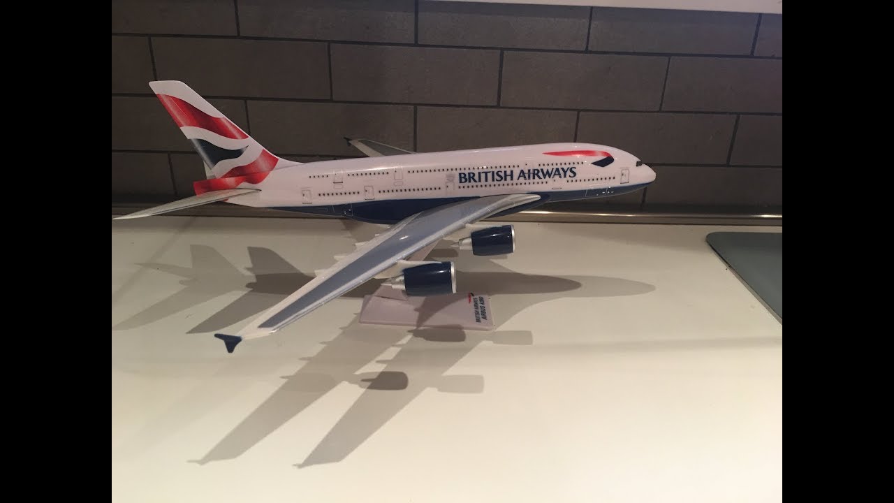 UNBOXING THE A380 PLANE MODEL - 1:250 - Premier Planes - YouTube