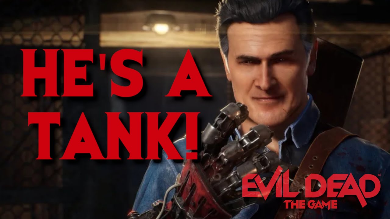 THIS GUY IS A TANK! Evil Dead the game - YouTube