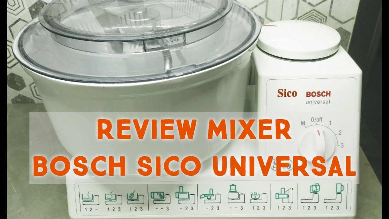 REVIEW MIXER ROTI BOSCH SICO JADUL TAPI MANTUL - YouTube
