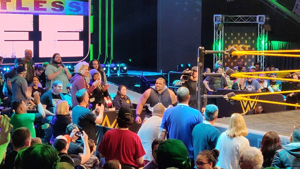 Keith Lee's Entrance with his new Theme Song - YouTube
