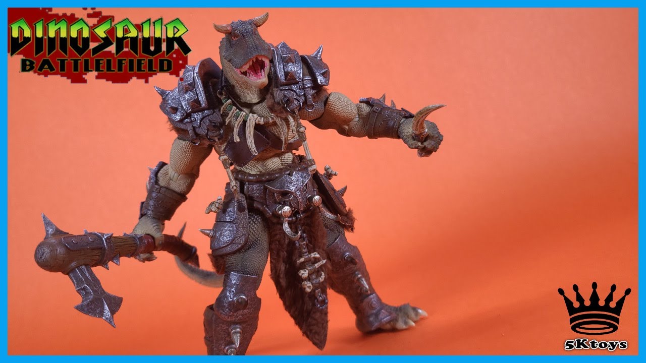 AxyToys / 5K Toys Dinosaur Battlefield DINO WARRIOR Action Figure ...