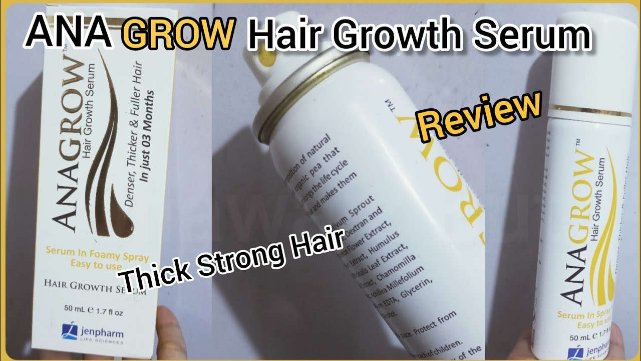 ANA GROW Hair Growth Serum |ana grow serum| JenPharm Product Review ...
