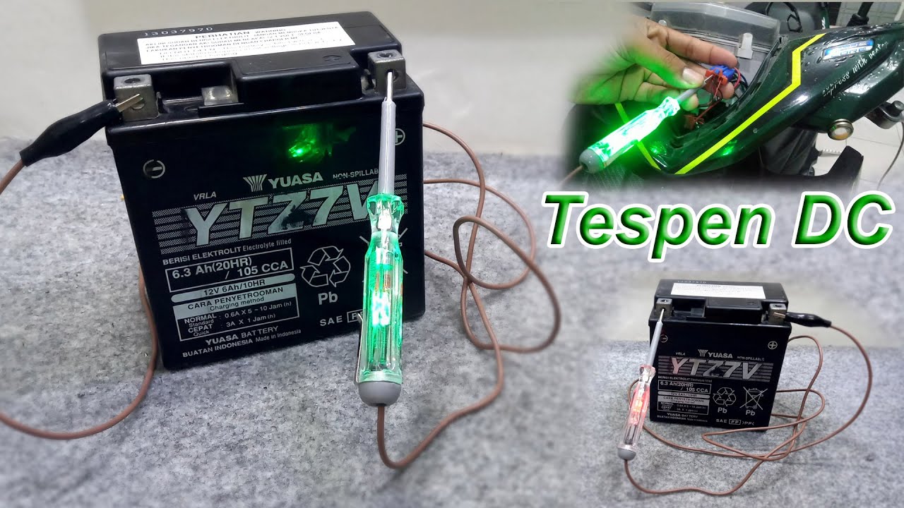 Cara Membuat Tespen DC dengan 2 LED 5mm - YouTube