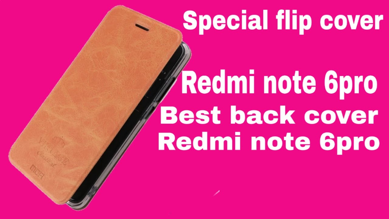 Special Flip cover for Redmi note 6pro Leather flip cover Redmi note ...