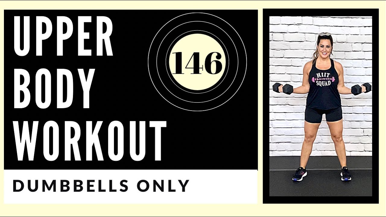 Killer UPPER BODY HIIT Workout with Beginner Modifications - YouTube