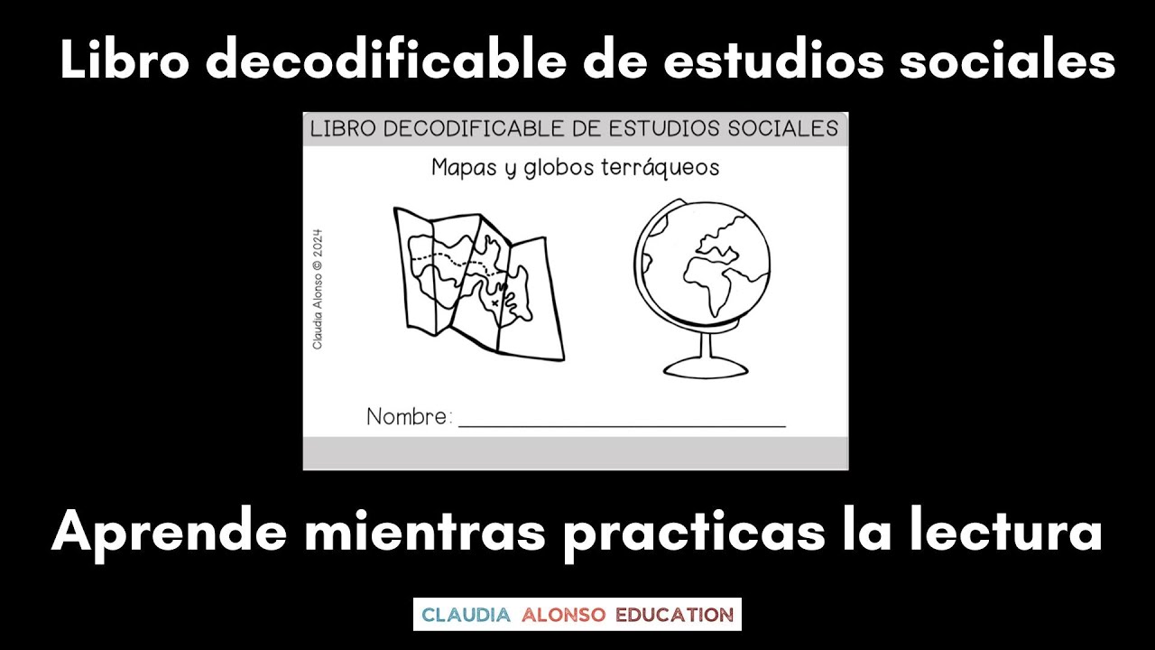 Mapas y globos terráqueos: Lectura de libro decodificable en español ...