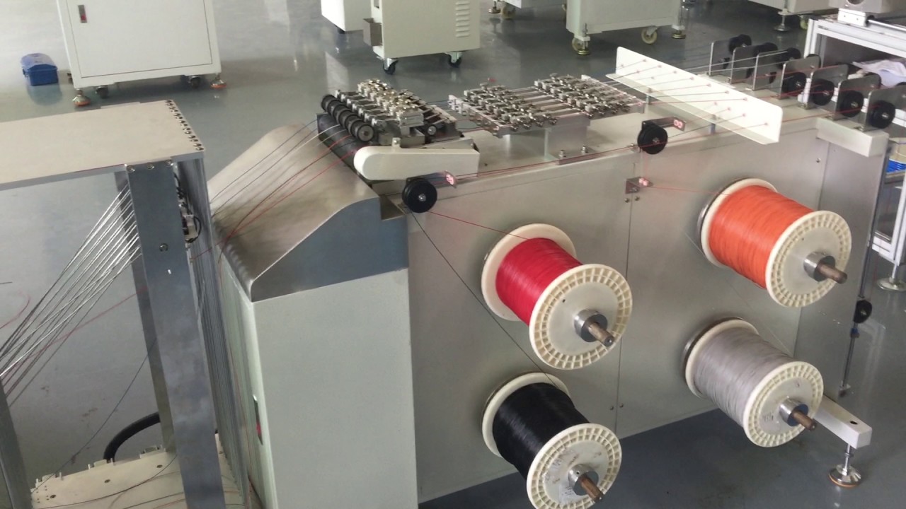 automatic wire stripping twisting, soldering crimping and house ...