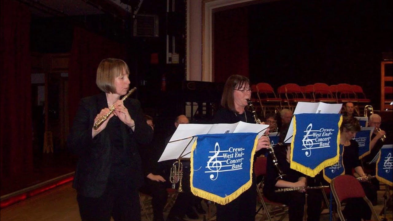 Crewe Concert Band: Lo! Here the Gentle Lark - YouTube