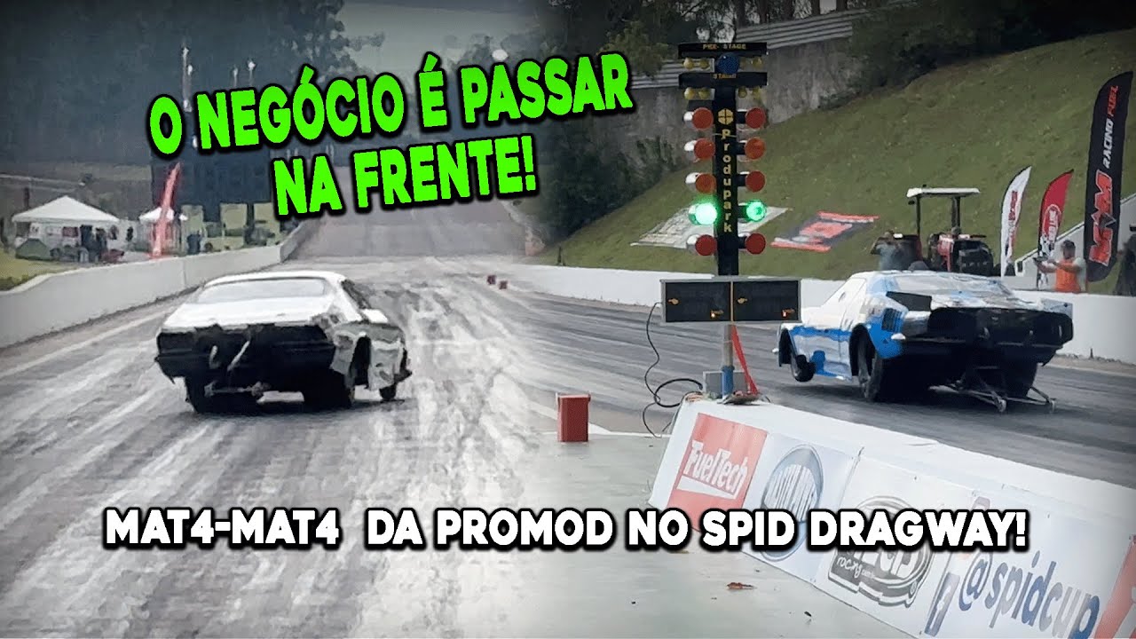 O negócio é passar na frente! MAT4- MAT4 DO Promod no Spid Dragway ...