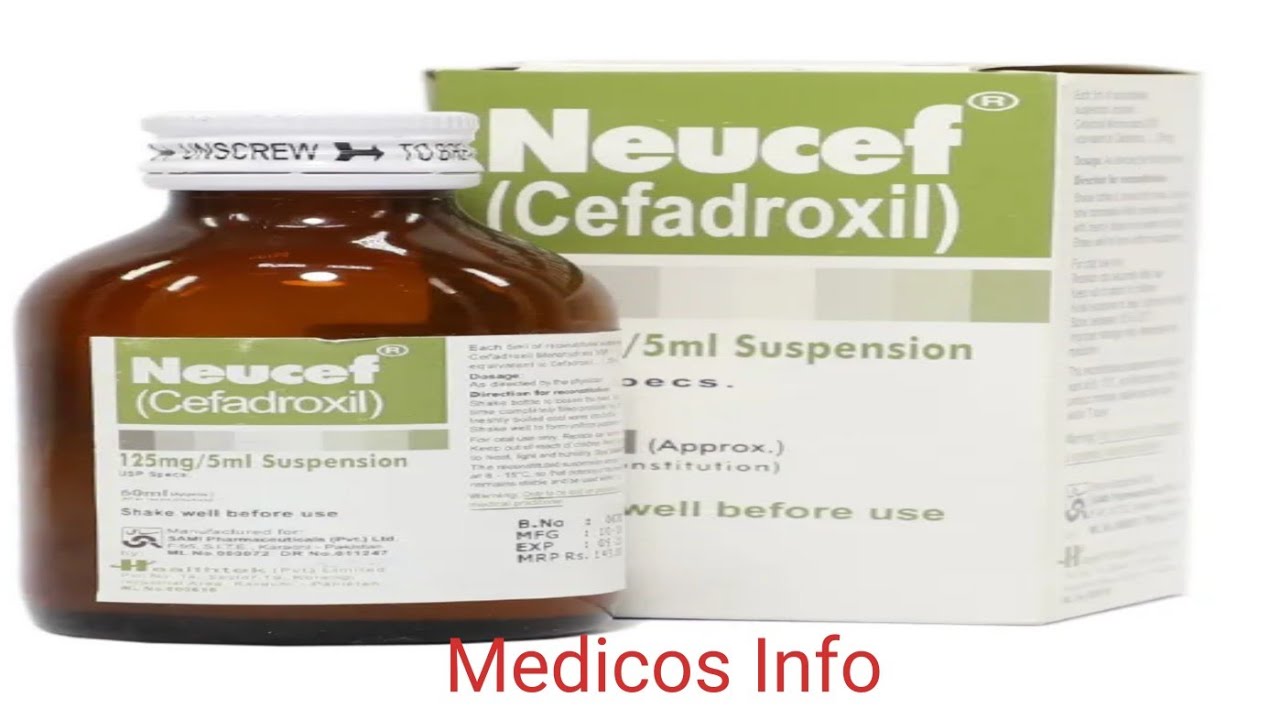 Cefadroxil 125mg | Cefadroxil suspension uses in urdu hindi | Neucef ...