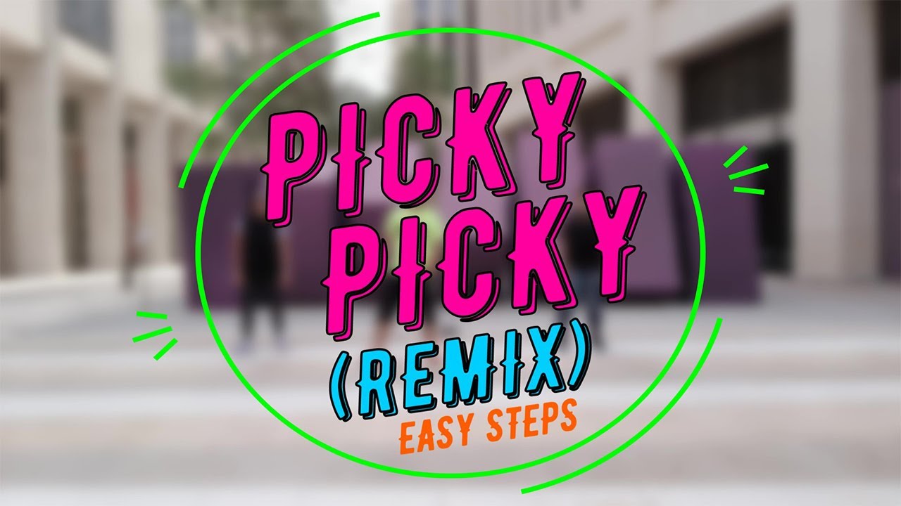 PICKY PICKY (Remix) Easy Steps | Zumba Danz Fitness - YouTube