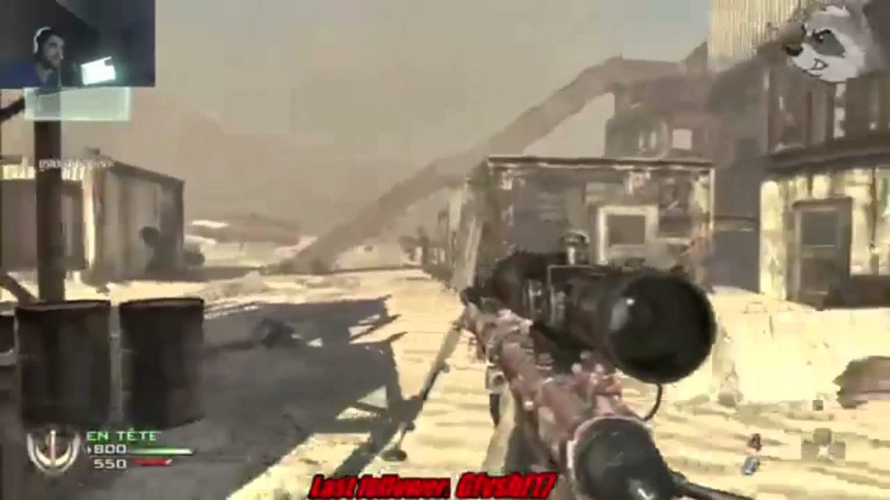 1vs1 Sniper Intervention on Rust MW2 !! Amazing game !! - YouTube