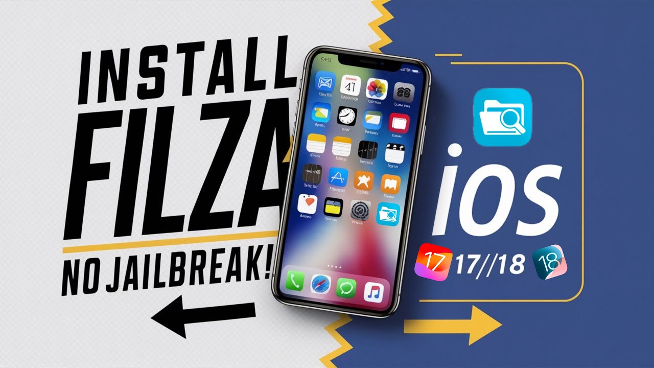 Install Filza on iOS 17/18 Without Jailbreak | Filza File Manager on ...