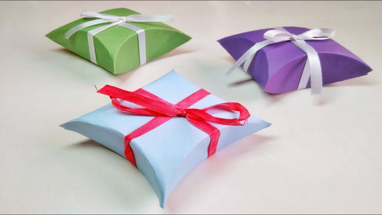 How to Make Easy Paper Gift Box | DIY Gift Box | Paper Gift Boxes ...