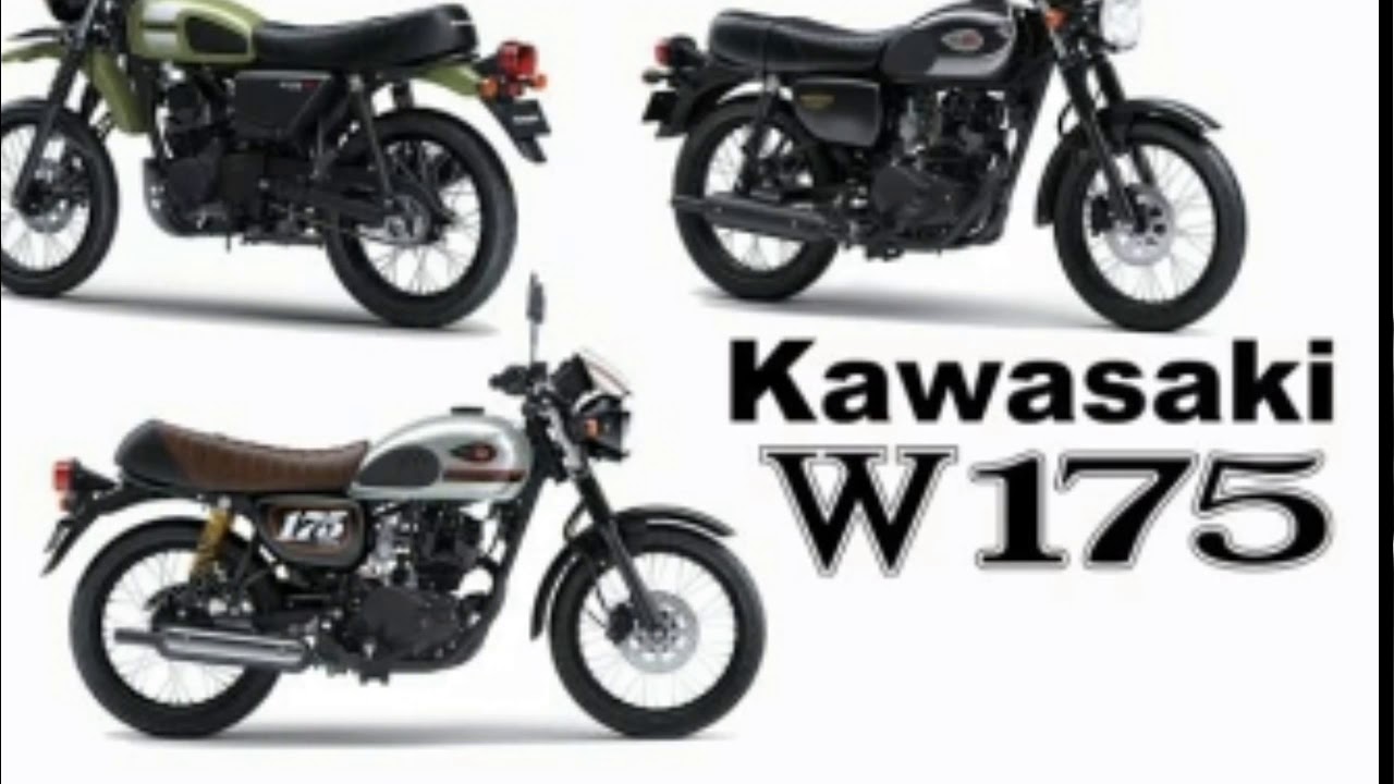 Kawasaki Retro classic W175cc 2020 - YouTube