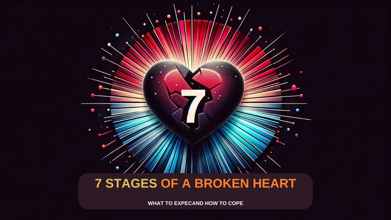 7 Stages of a Broken Heart #Heartbreak#Healing#Grief#Recovery# ...