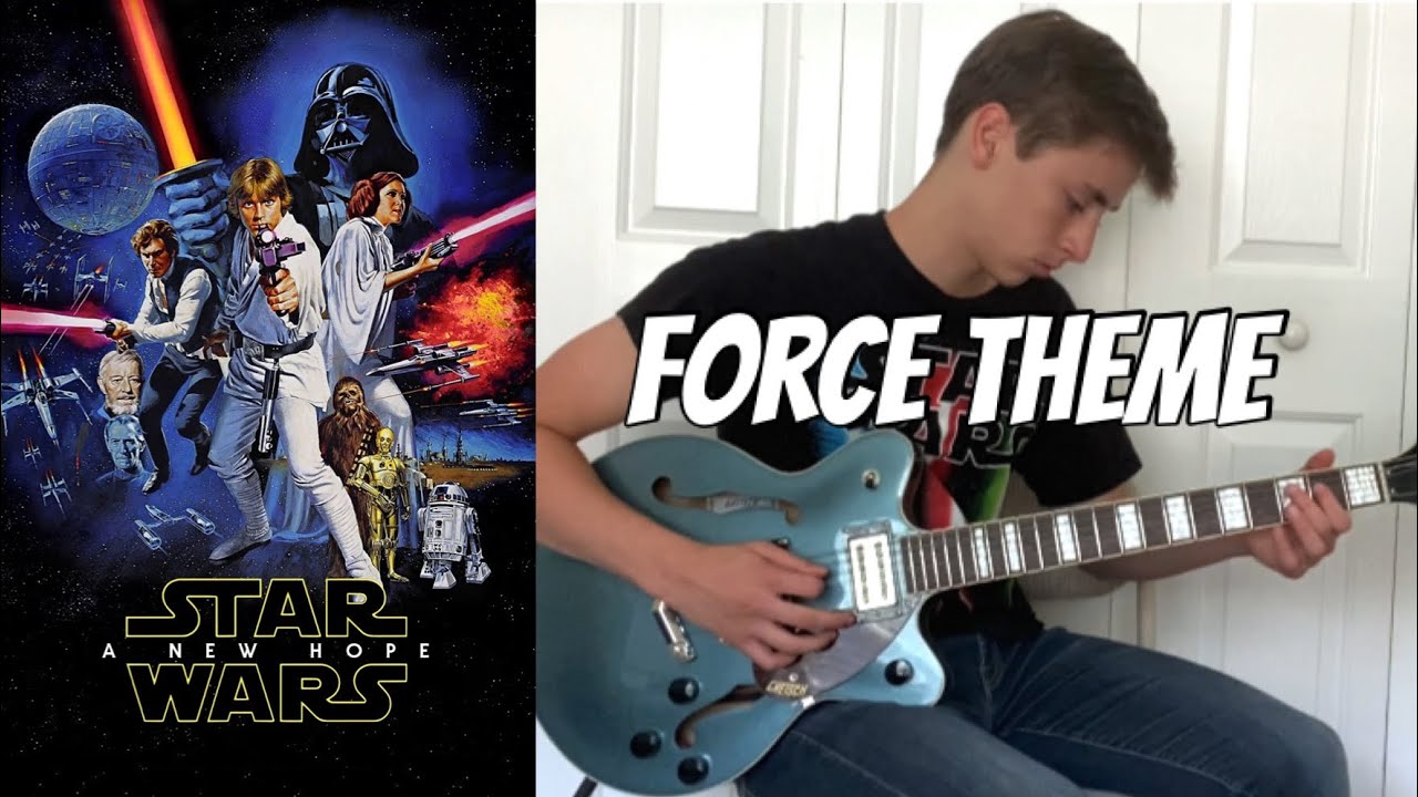 Star Wars - Force Theme electric guitar cover - YouTube
