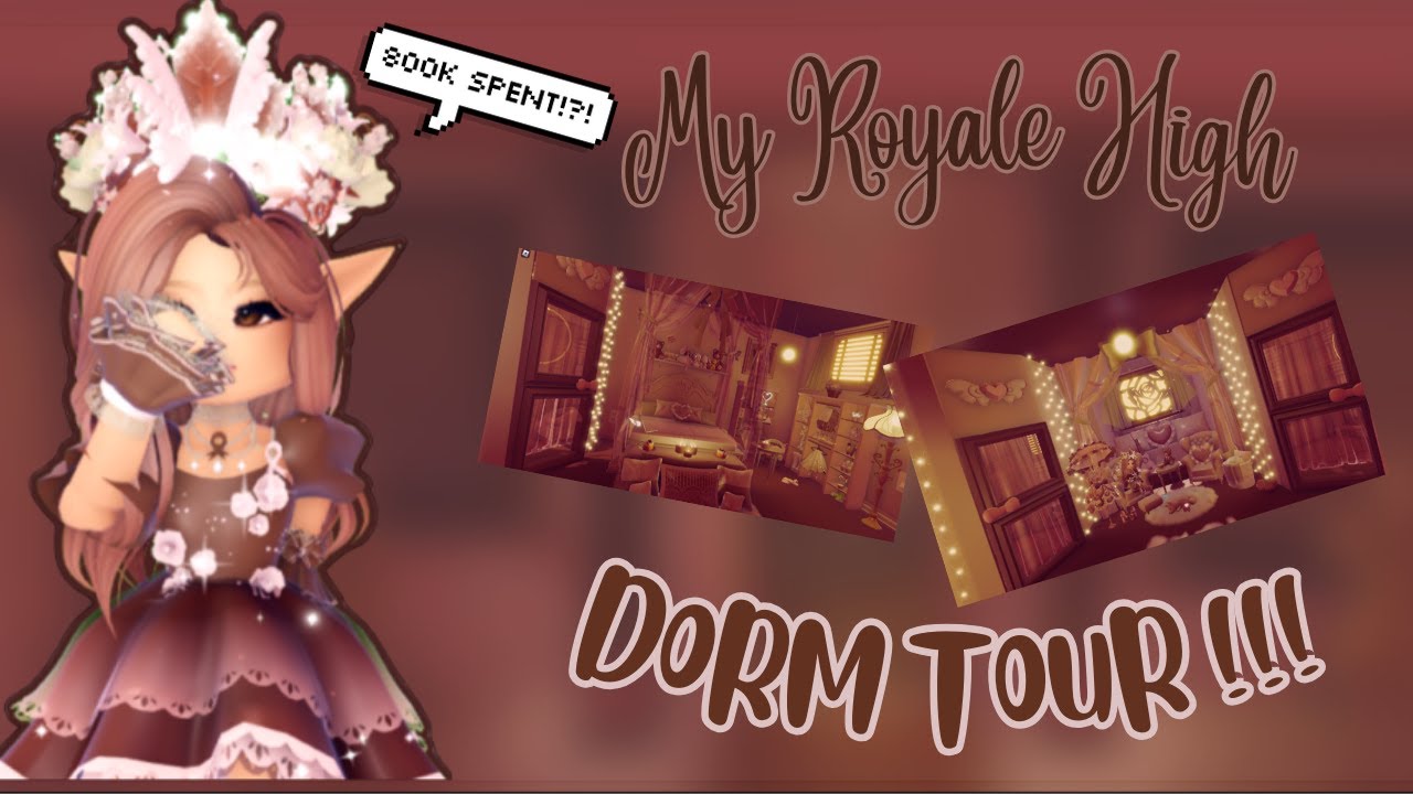 | Roblox | My Royale High DORM TOUR!! | PART TWO!! | - YouTube