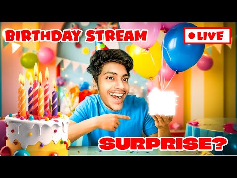 Happy Birthday stream 🔴 - YouTube