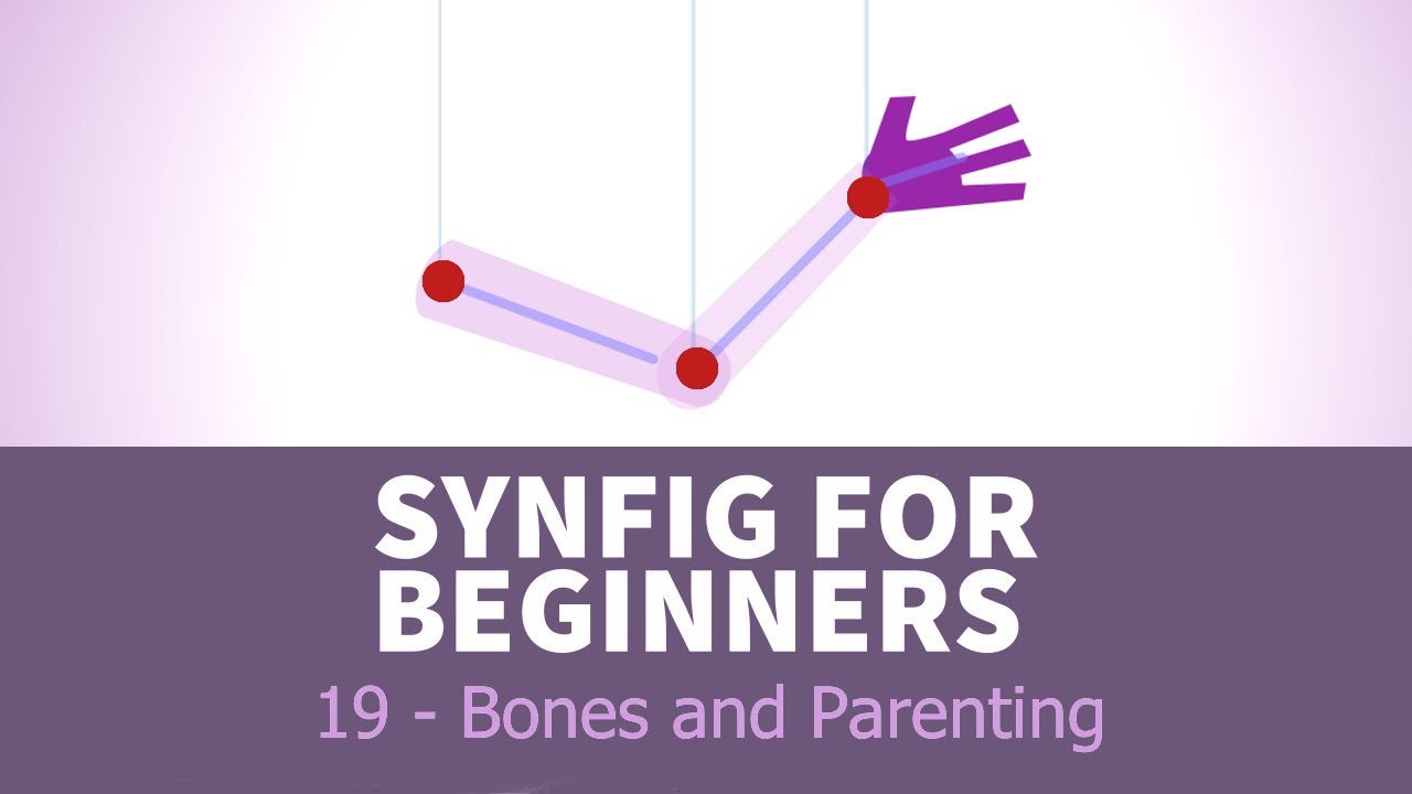 Synfig for beginners: 19 - Bones and Parenting - YouTube