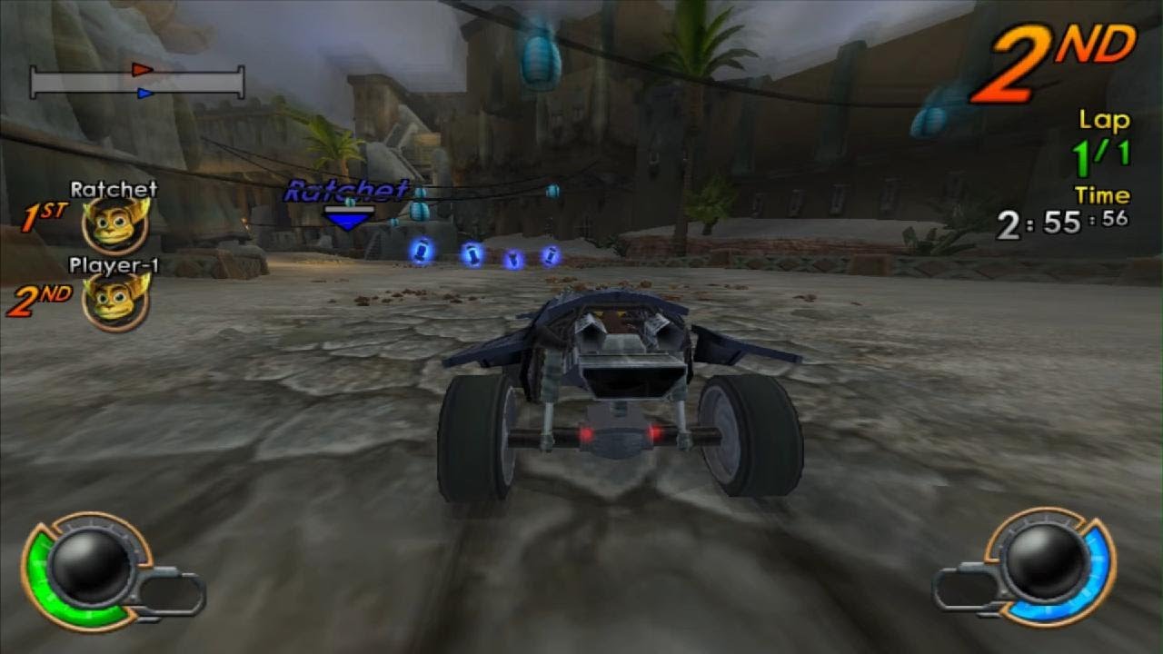Jak X: Combat Racing gameplay - YouTube