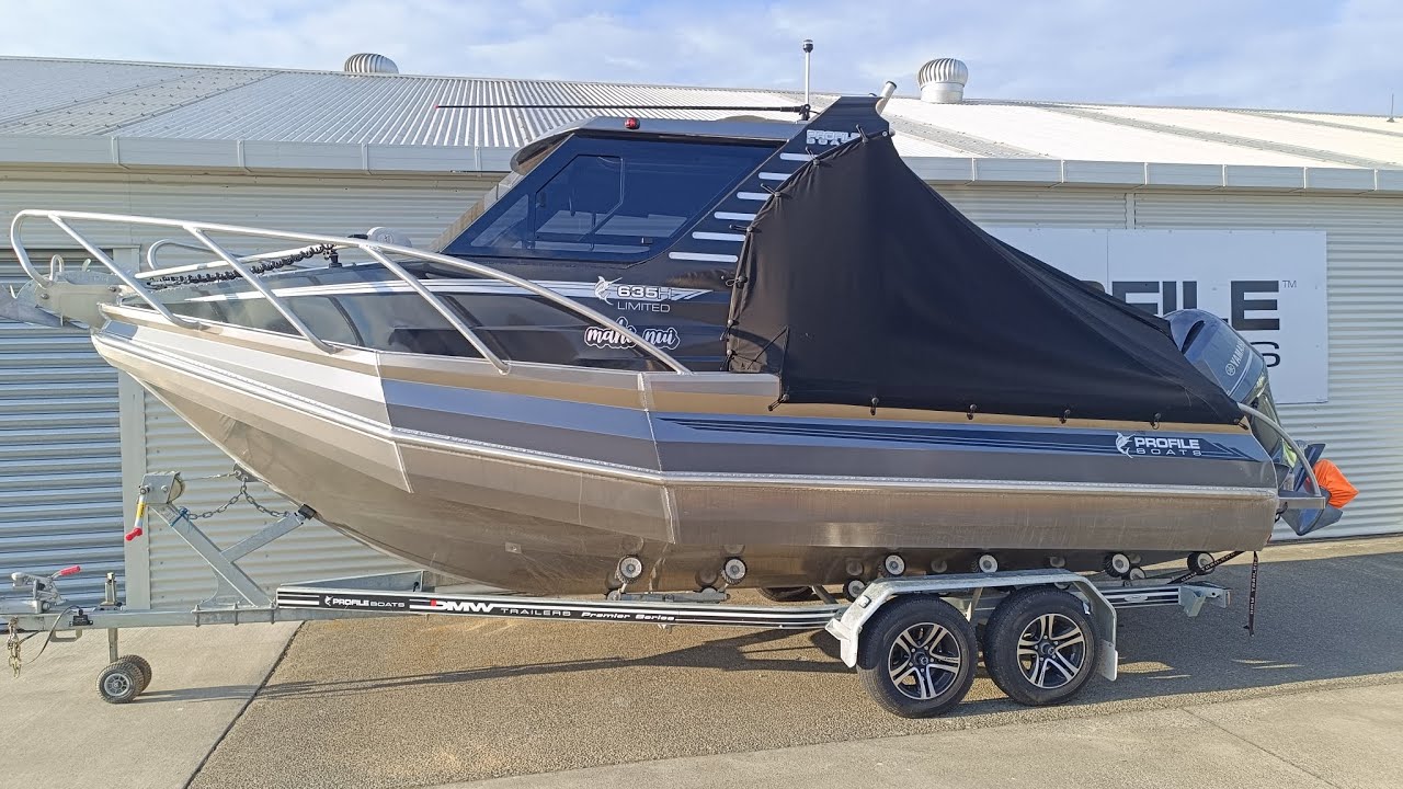Profile Boats (2023) 635H Limited Yamaha F175 - YouTube