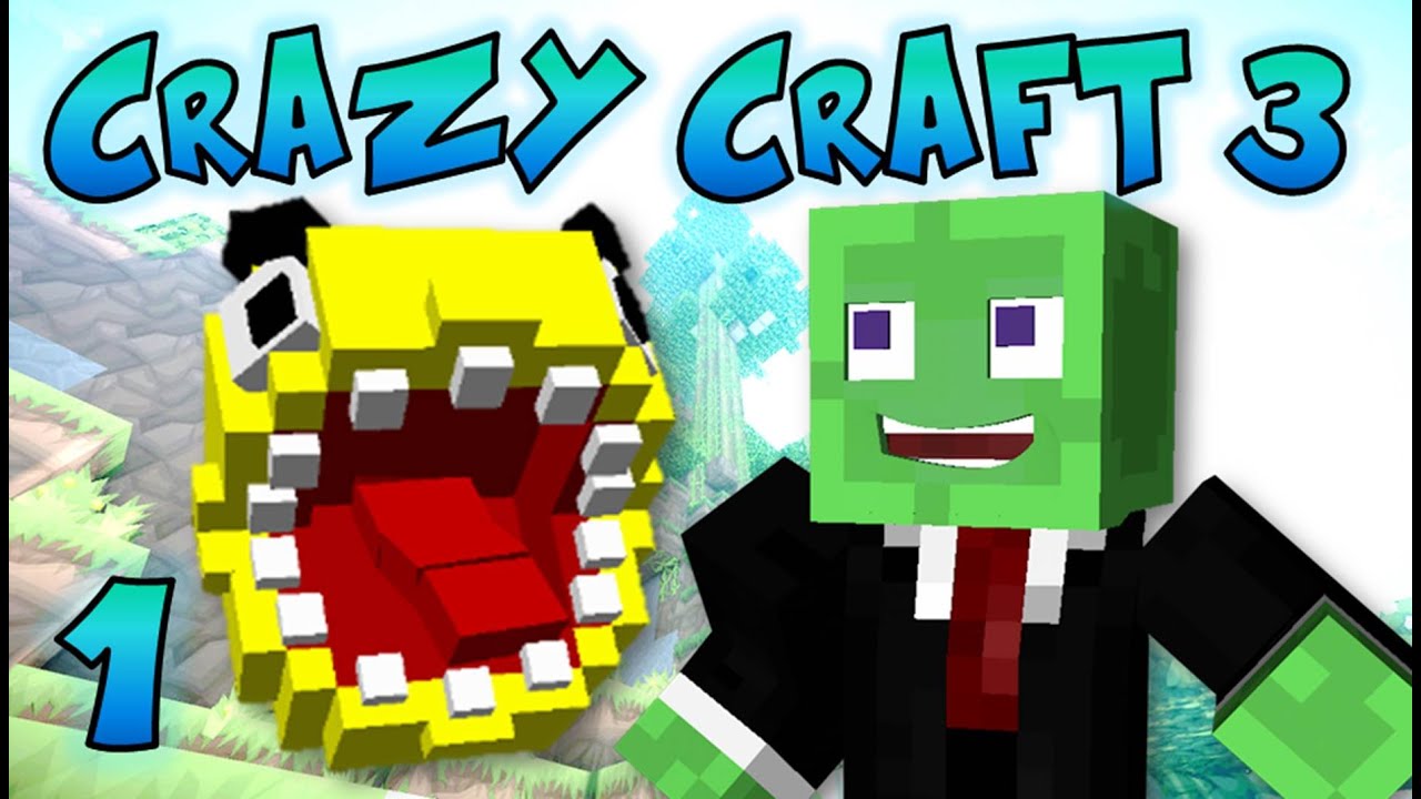 Minecraft | Crazy Craft 3 – THE CRAZIEST START EVER!! #1 - YouTube