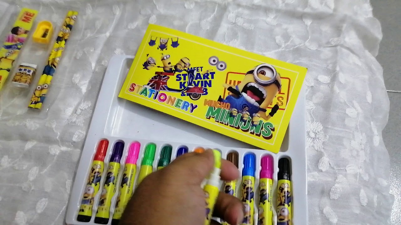 Despicable Me Color Set - YouTube