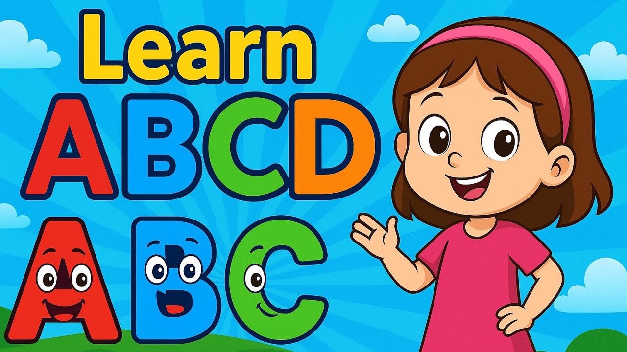 Learn ABCD with Fun Cartoon | Alphabet Song for Kids | Giggle Toons ...