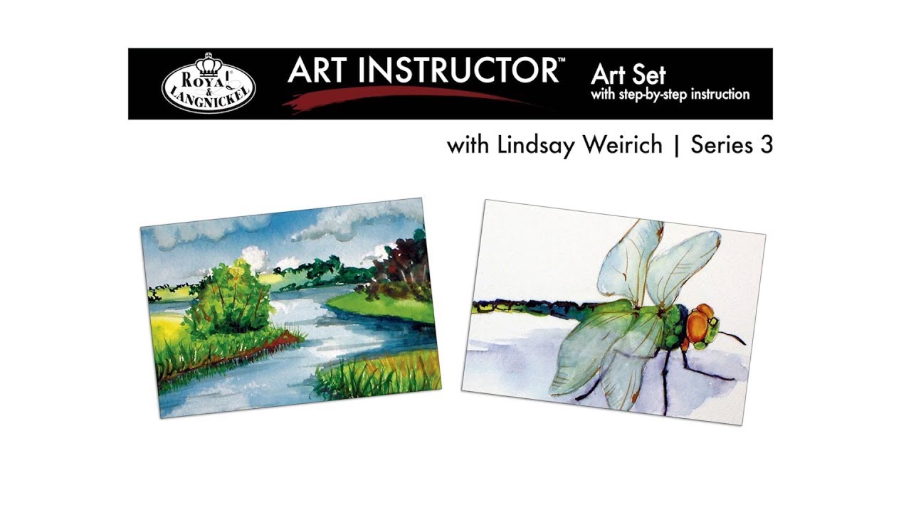 Royal & Langnickel - Art Instructor Series 3 - Watercolor Painting with ...