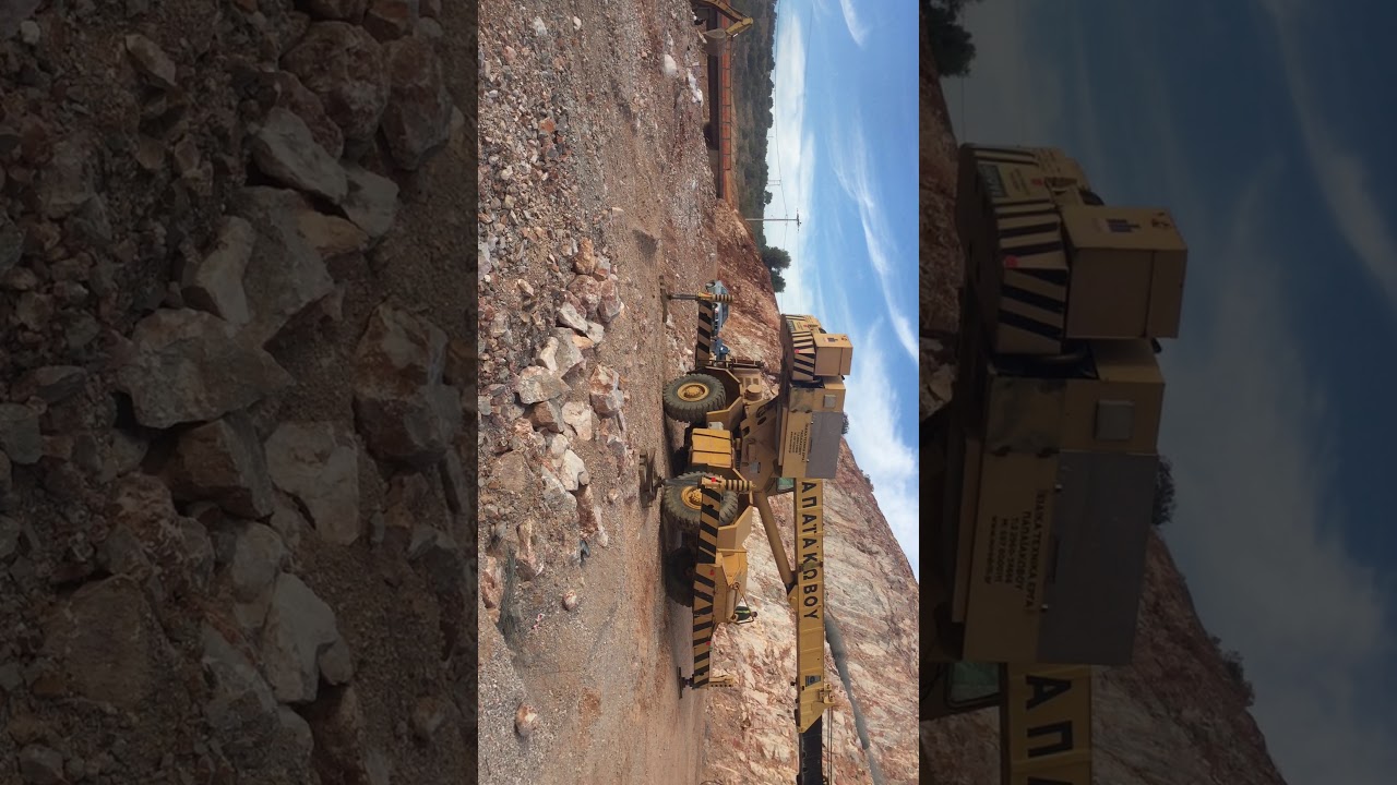 dianixi gia agkiria, plegma ganait Eurodrill Papaiakovou - YouTube