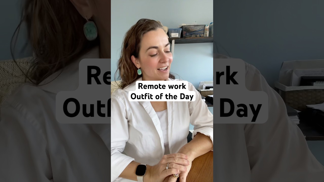 💄 💕 Remote work outfit of the day 💼 - YouTube