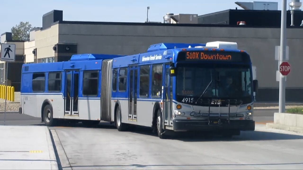 Edmonton Transit Service 2011 New Flyer D60LFR - 4915 - YouTube