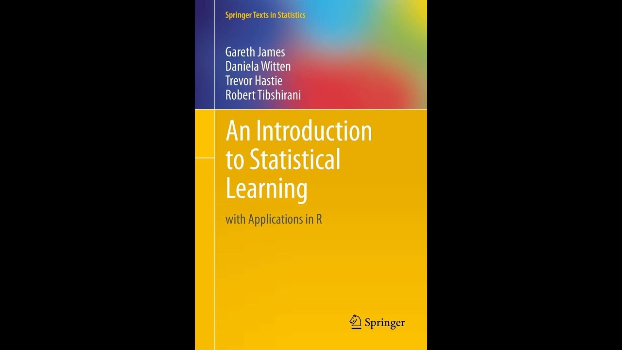 An Introduction to Statistical Learning: Book Overview - YouTube