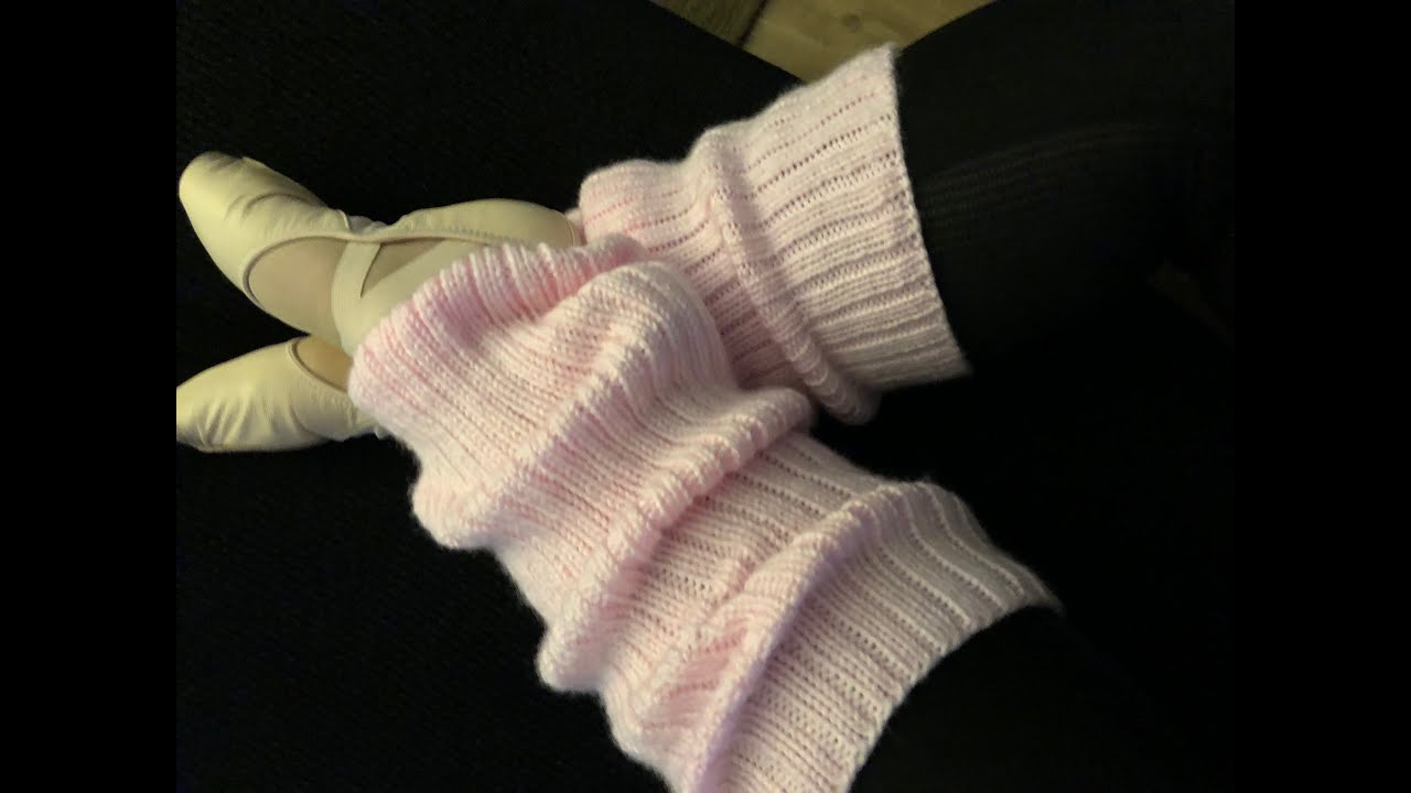 How to knit Leg Warmers in the round - tutorial - YouTube
