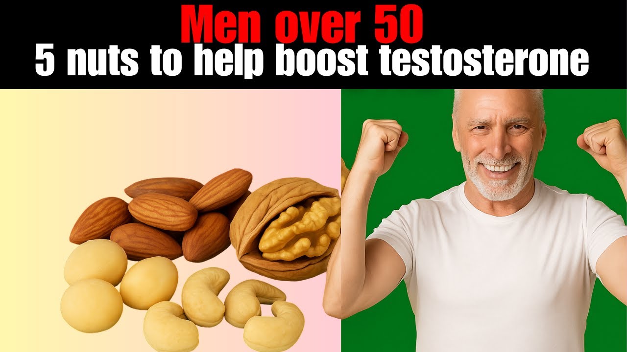 Top 5 Nuts That Naturally Boost Testosterone in Men Over 50 - YouTube