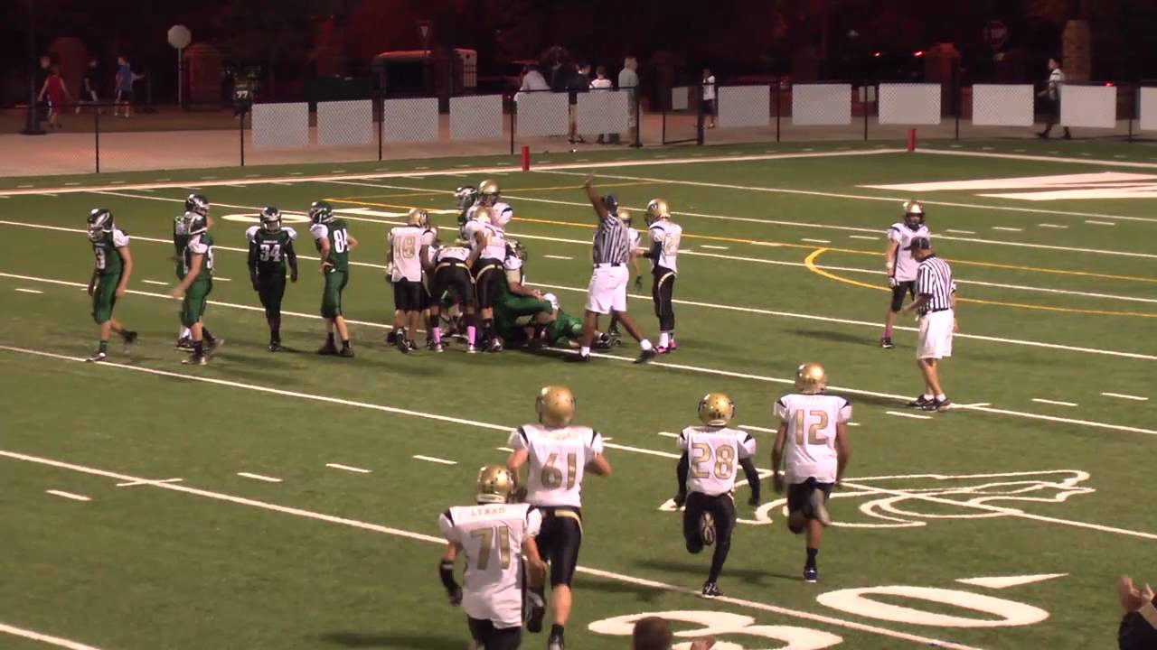 Mountain View Bears 8th Grade Football Div II vs Collins Hill, 2012 ...