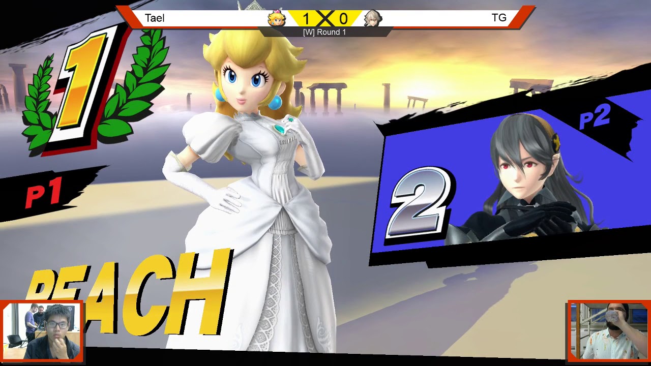 Smash Academia #144 [Wii U] - Tael (Peach) vs TG (Corrin/Samus) - [W ...