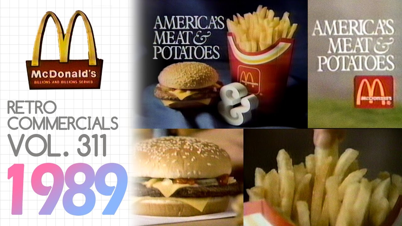 Retro Commercials Vol 311 (1989 HD) - YouTube