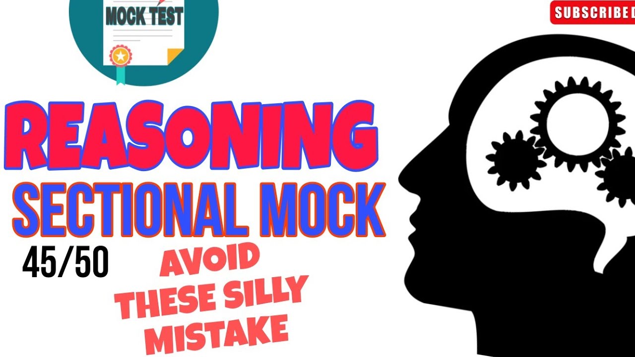 REASONING MOCK | SECTIONAL|Avoid silly mistakes #ssc #cgl - YouTube