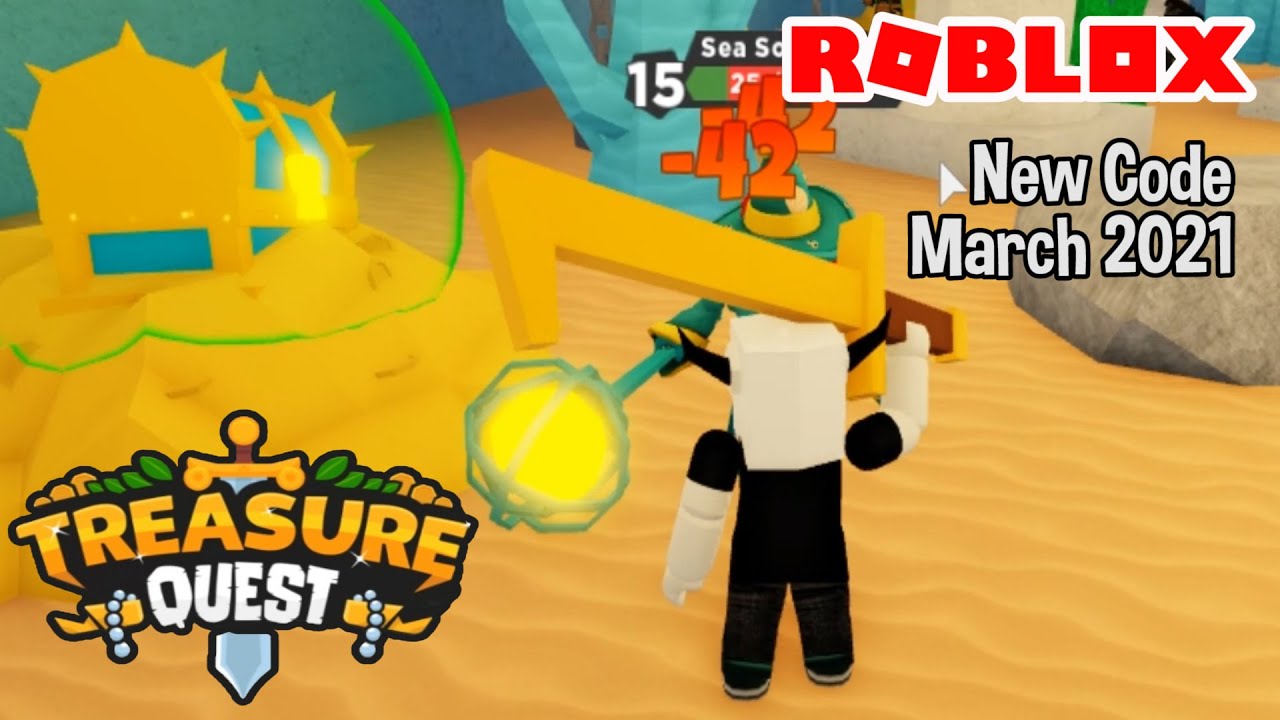 Roblox Treasure Quest New Code March 2021 - YouTube